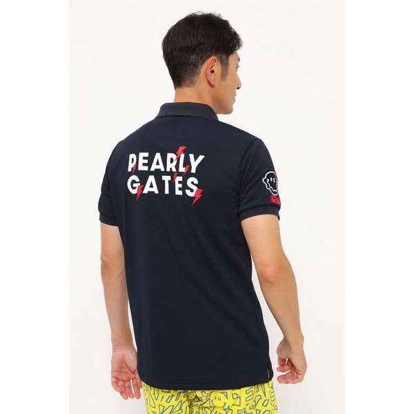 PEARLY GATES SUMMER NEW GOLF LAPEL SHORT SLEEVE PRINT MEN'S POLO SHIRT ...