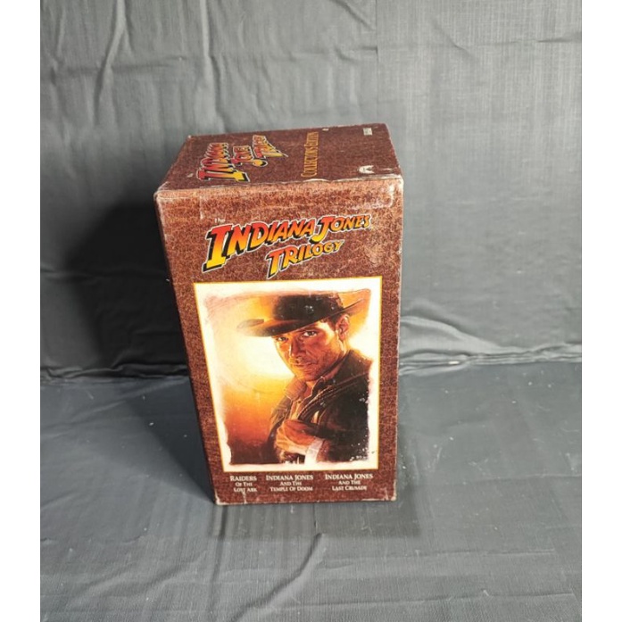 VHS Tapes Indiana Jones Trilogy | Shopee Philippines
