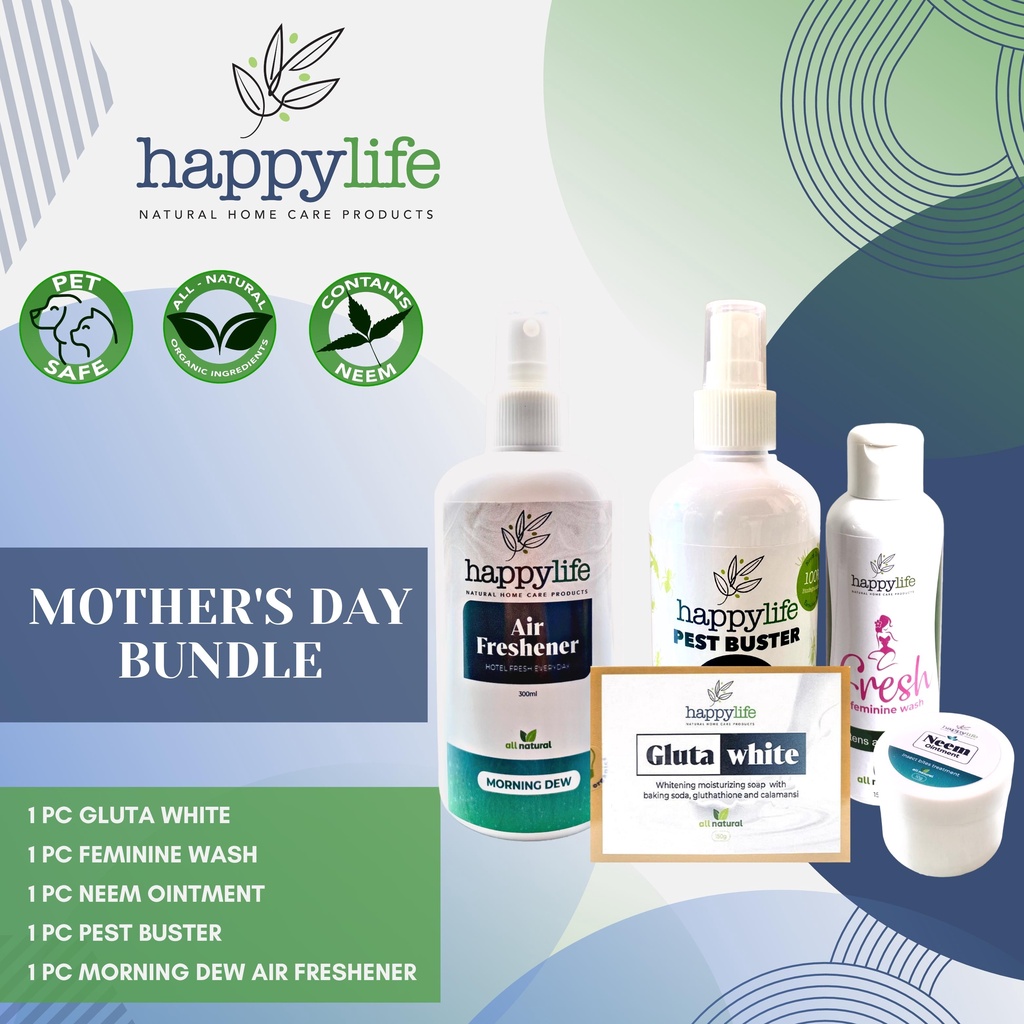Happy Life Organics Mom's Day Gift Bundle | Shopee Philippines