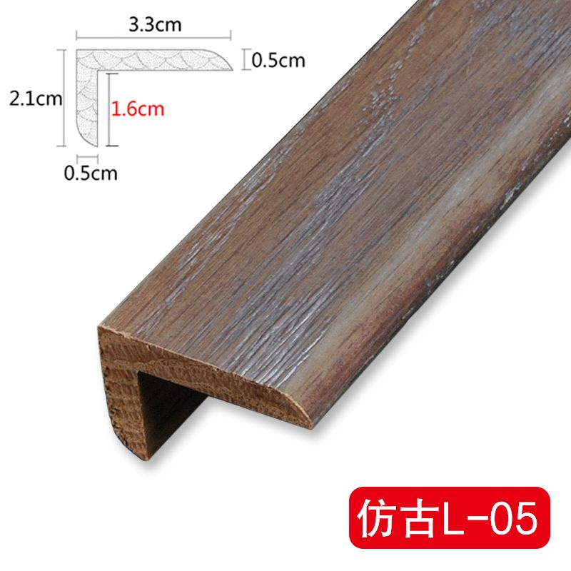 Pure Solid Wood Floor Layering T-Shaped Strip L-Shaped Right Angle ...