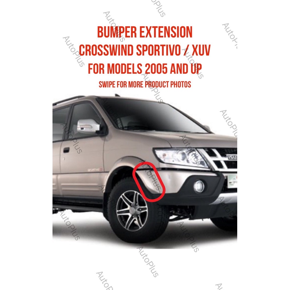 Isuzu Genuine Bumper Extension Bumper Flare Bumper Molding 2005 and Up ...
