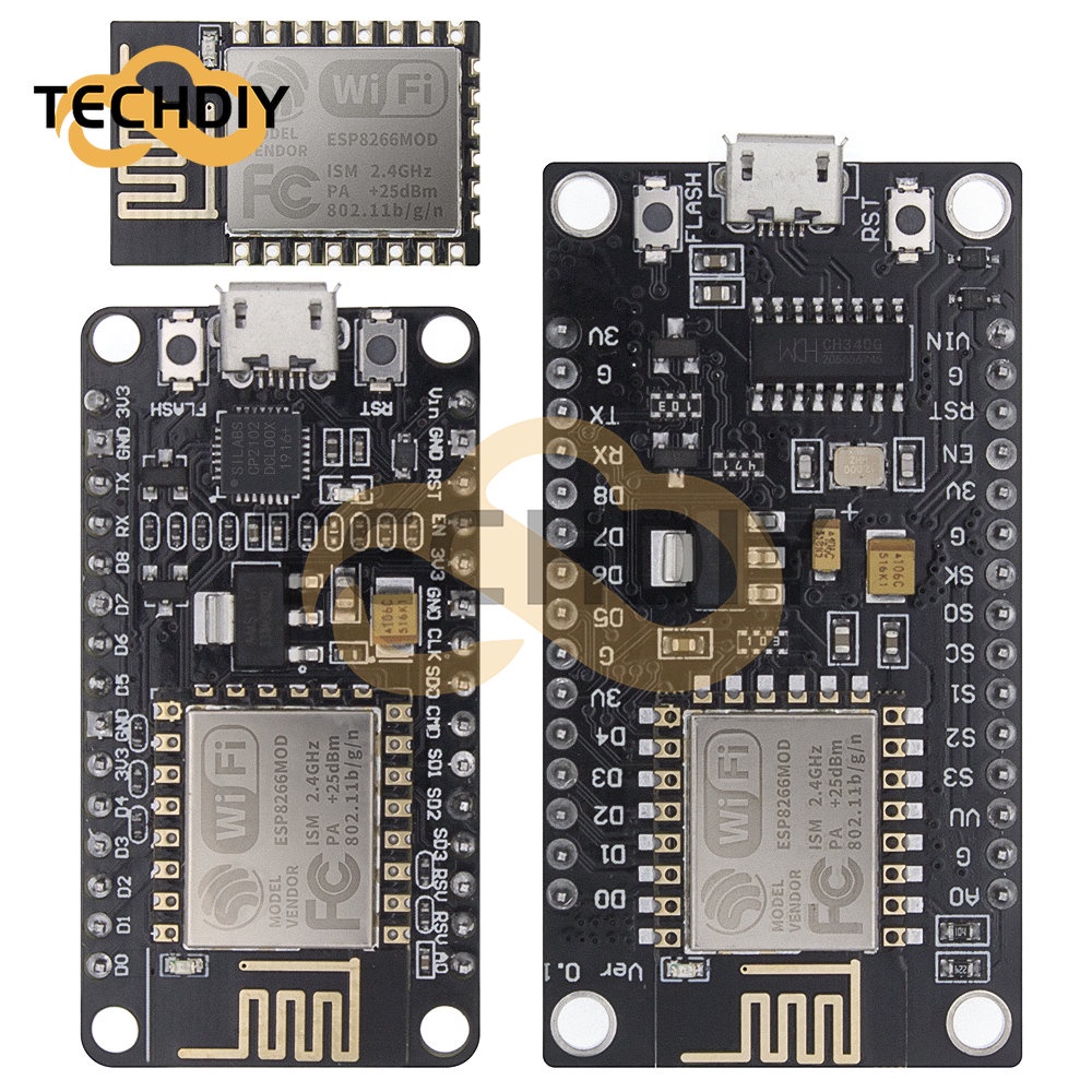 Wireless Module CH340/CP2102/CH9102X NodeMcu V3 V2 Lua WIFI Internet of Things Development Board ...