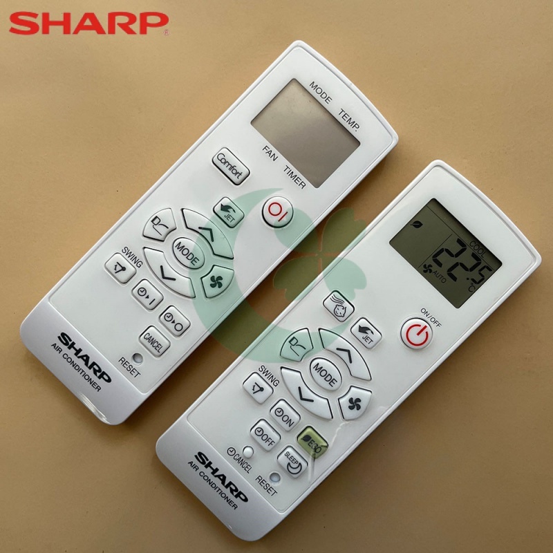 Brand New Original SHARP Air Conditioning Remote Control CRMC-A907JBEZ CRMC-A937JBEZ English ...
