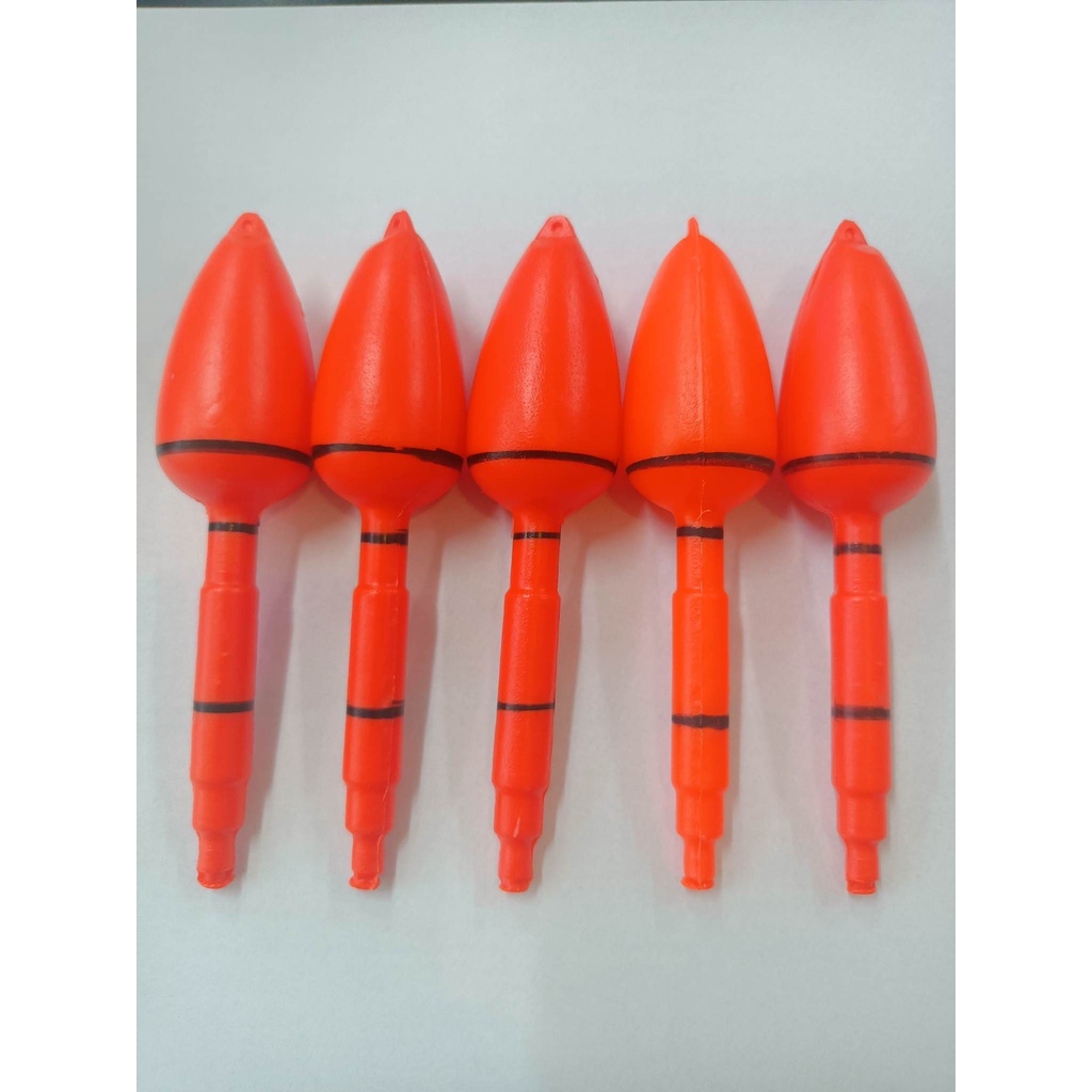 Fishing floater Hard Plastic 5 pcs per pack 4 1/2 inches . | Shopee ...