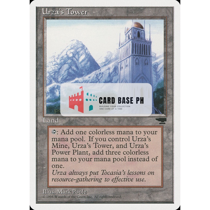 Urza's Tower - Magic the Gathering Trading Card | Shopee Philippines