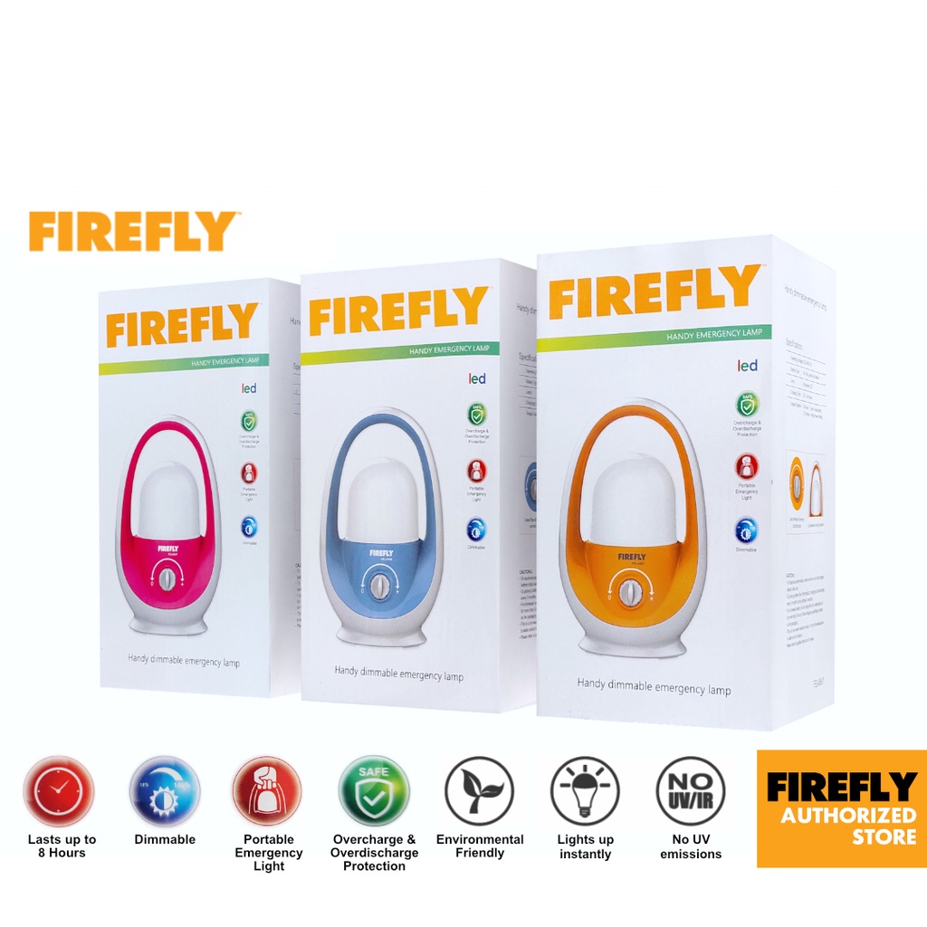 Firefly Handy Dimmable Emergency Lamp FEL436 | Shopee Philippines