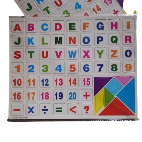FUNandSMART Magnetic Letters and Numbers Tiles | Shopee Philippines