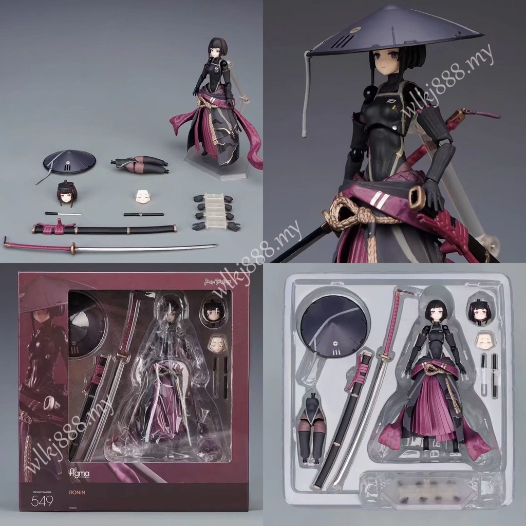 Falslander Ronin Figma 549 Change Face Anime Articulado Action Figure ...
