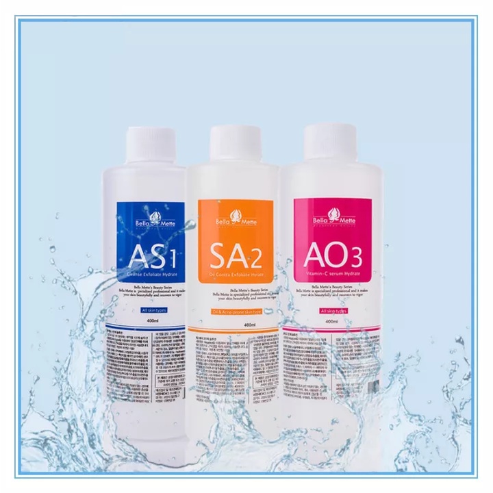 400ml AS1 AO3 SA2 Hydra Peeling Solution Face Skin Deep Cleaning ...