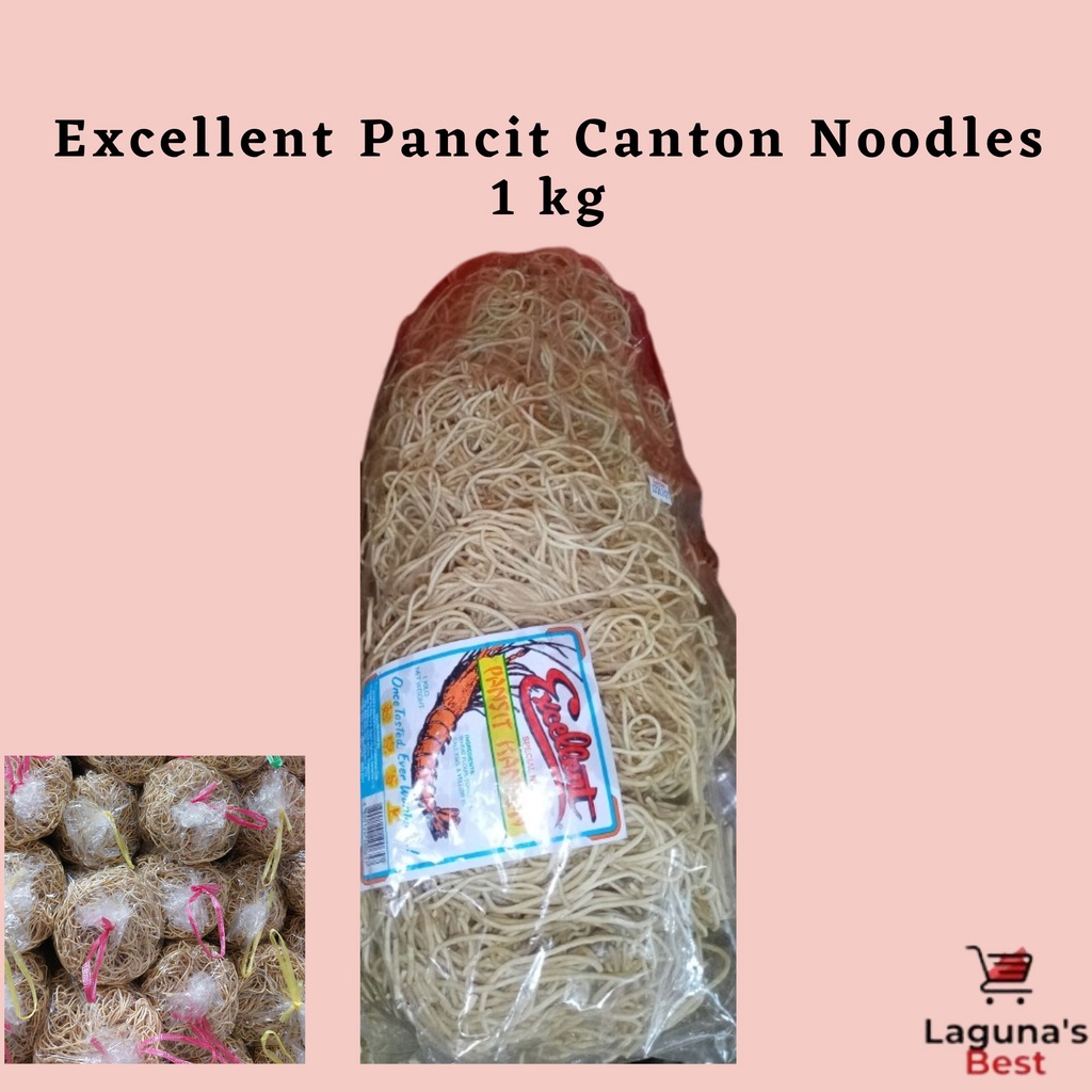 Excellent Pancit Canton Noodles 1 kg | Shopee Philippines