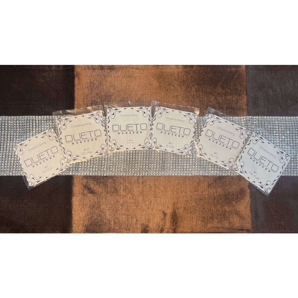 Strings for Octavina (Stainless Steel and SIlver-Plated Copper Wound ...
