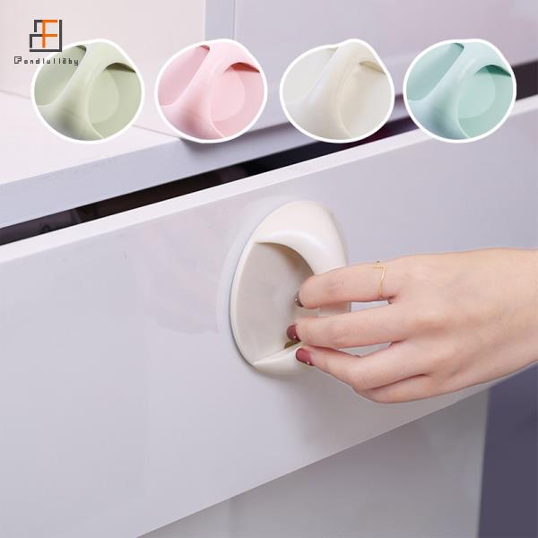 1/2/4pcs Punch-free Seamless Door Handle Round Sticky Handle for ...