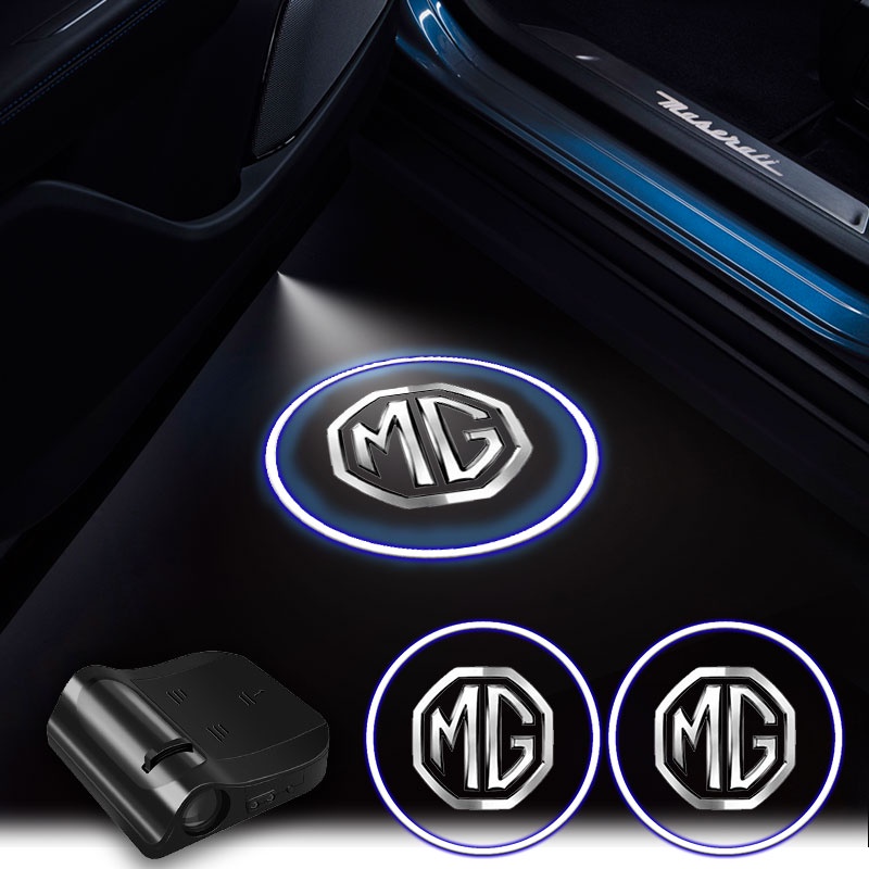 LED Wireless Car Welcome Lights HD Projector Lamp For MG GT EZS Hevtor ...