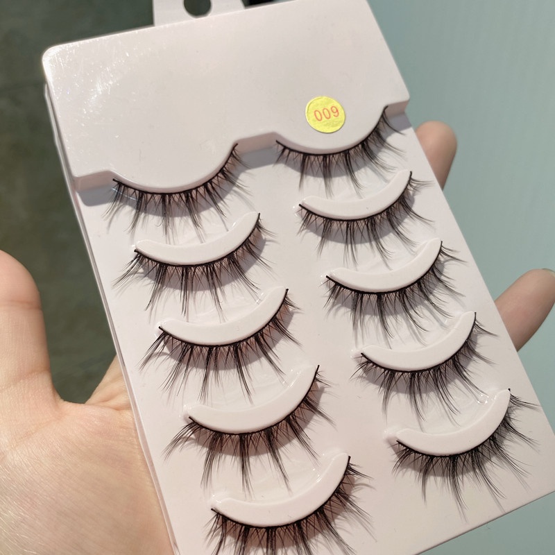 (Ready Stock )5pairs 3D Fairy Princess Comics Eyelashes Lashs Natural ...