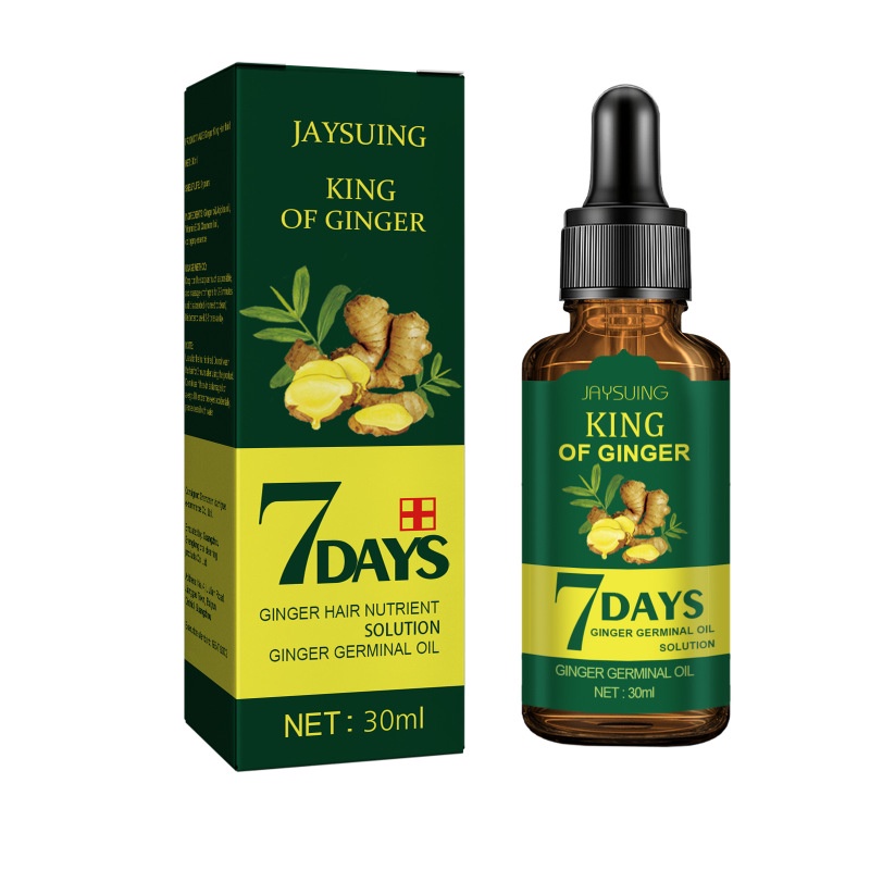 Jaysuing King Ginger Hair Growth Serum Hair Care Improves Scalp Anti ...