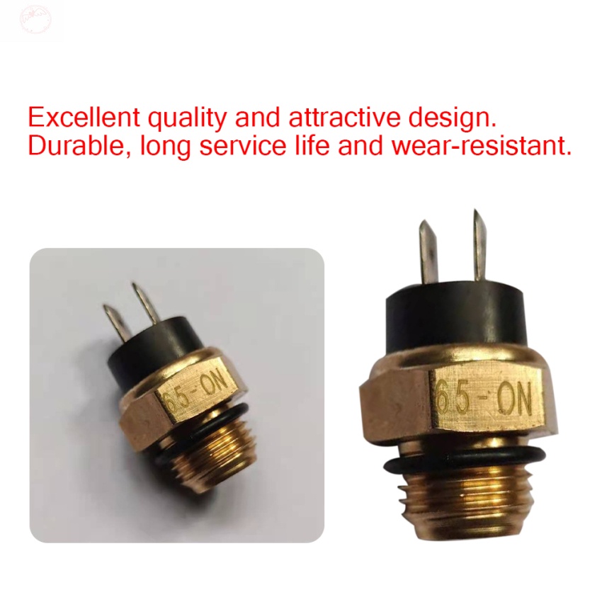 Motorcycle Electric Radiator Coolant Fan Water Temperature Thermostat ...