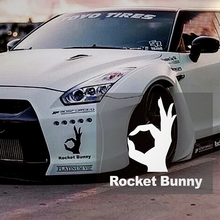 rocket bunny ok Gesture jdm Wide Body Modified Car Sticker 86 Subaru ...