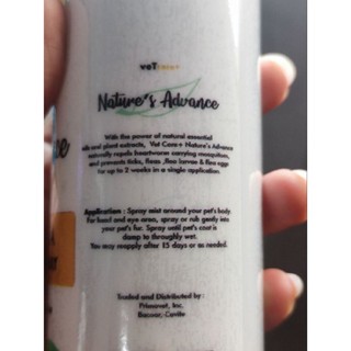 VetCore Plus Nature's Advance Tick and Flea Pet & Home Spray (Safe for ...