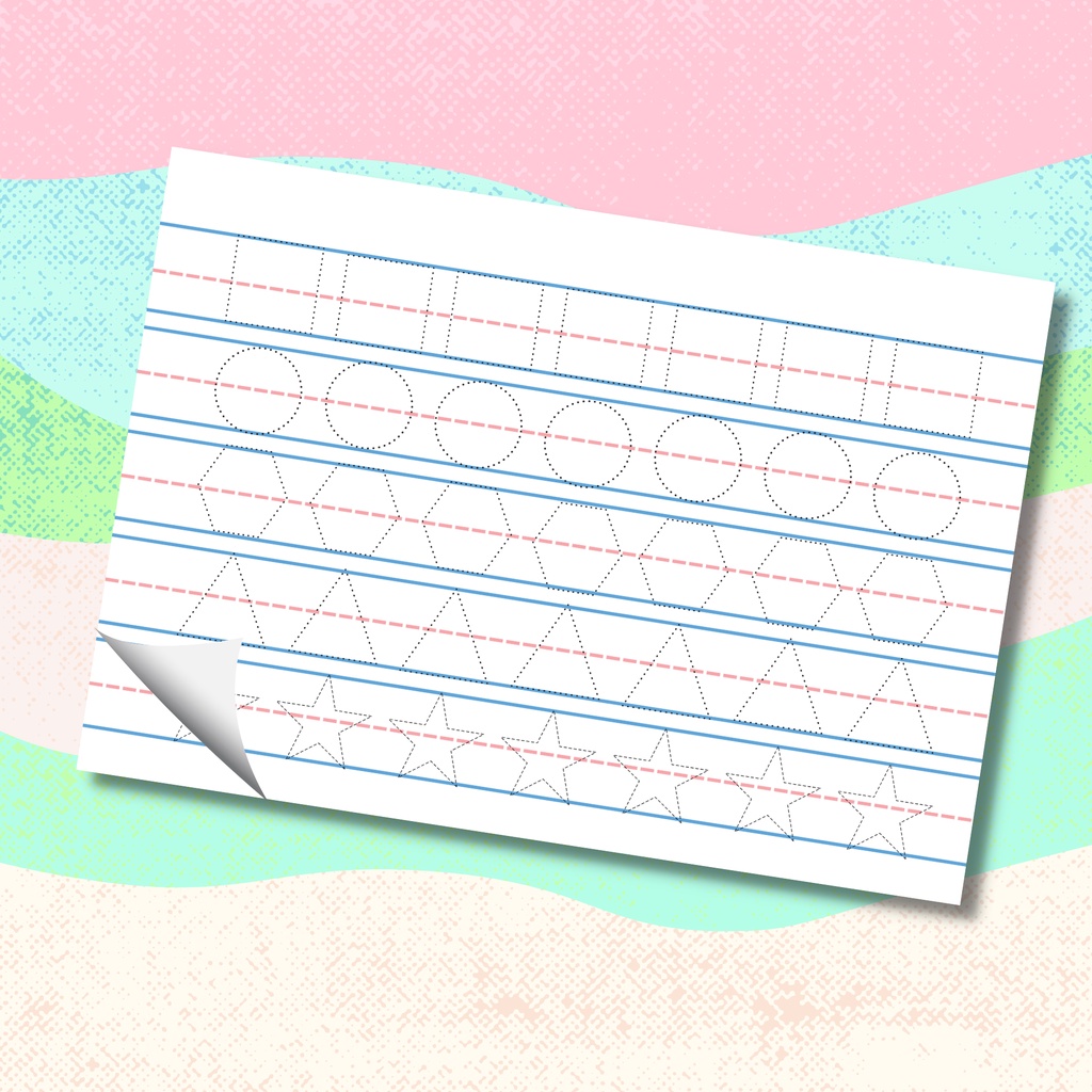 Personalized Name Tracing Pad Activities Alphabet, Numbers, Name, Shape ...