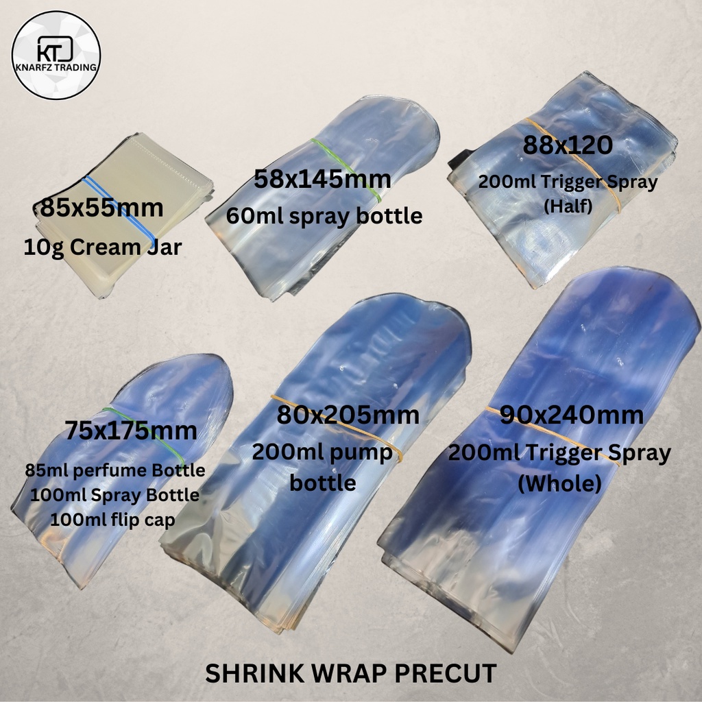 Shrink Wrap Precut Sold by 100pcs per Bundle | Shopee Philippines