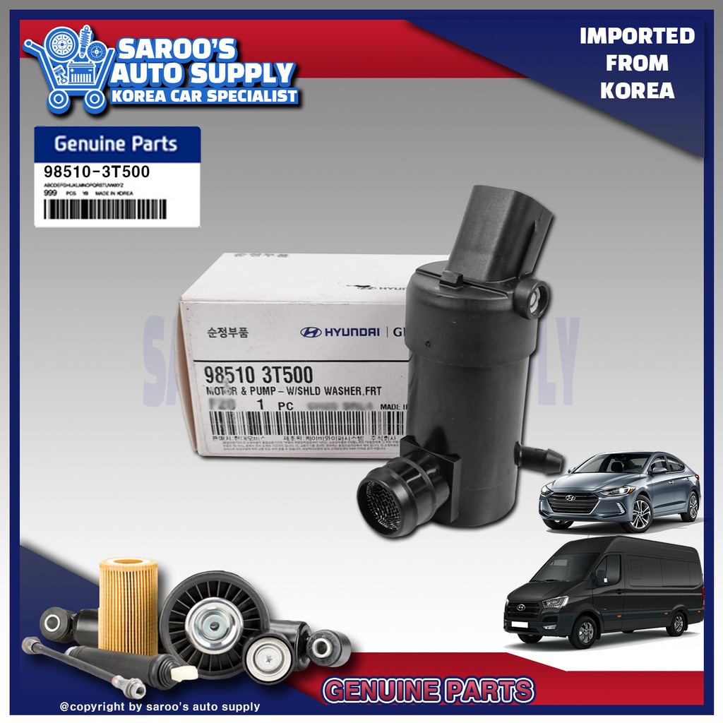 [Genuine] Windshield Washer Pump For H350 (17-23) , Elantra (17-21 ...