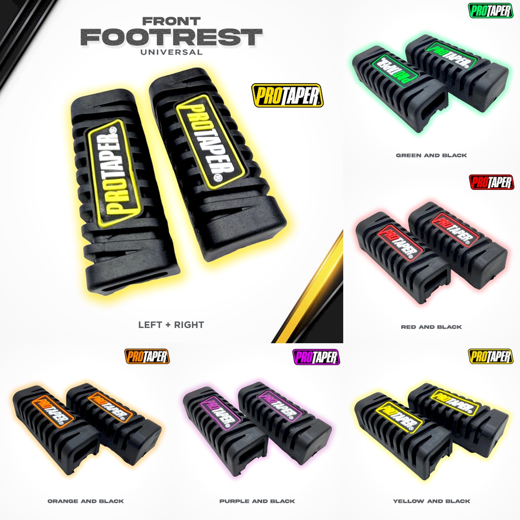 Suzuki Raider R150 Carb | Motor PROTAPER Front Footrest Universal ...