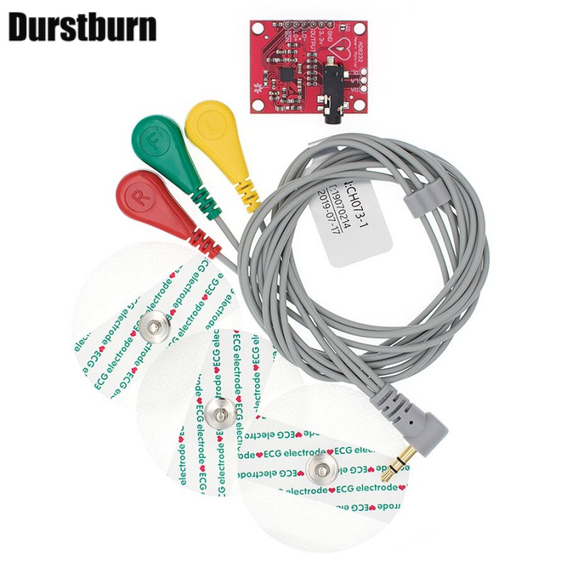 1pcs Ad8232 Ecg Module Ad8232 Ecg Measurement Pulse Heart Ecg Monitoring Sensor Module Kit Diy