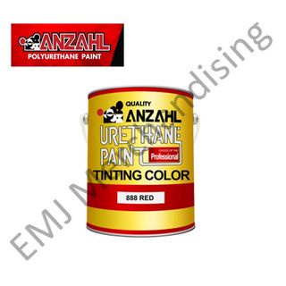 Anzahl 888 Red, Pearl White and Flamingo Red Mica Urethane Paint with ...
