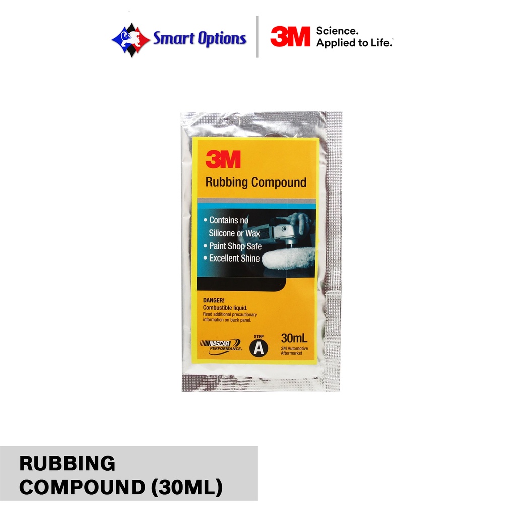 3M RUBBING COMPOUND 30ML (SACHET) | Shopee Philippines