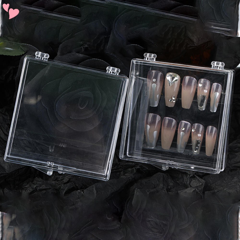 Hand-wearing Armor Storage Box Transparent Cover Transparent Bottom ...