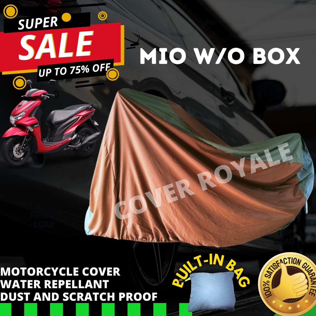 MIO WITHOUT BOX HIGH QUALITY MOTOR COVER WATER REPELANT | Shopee ...