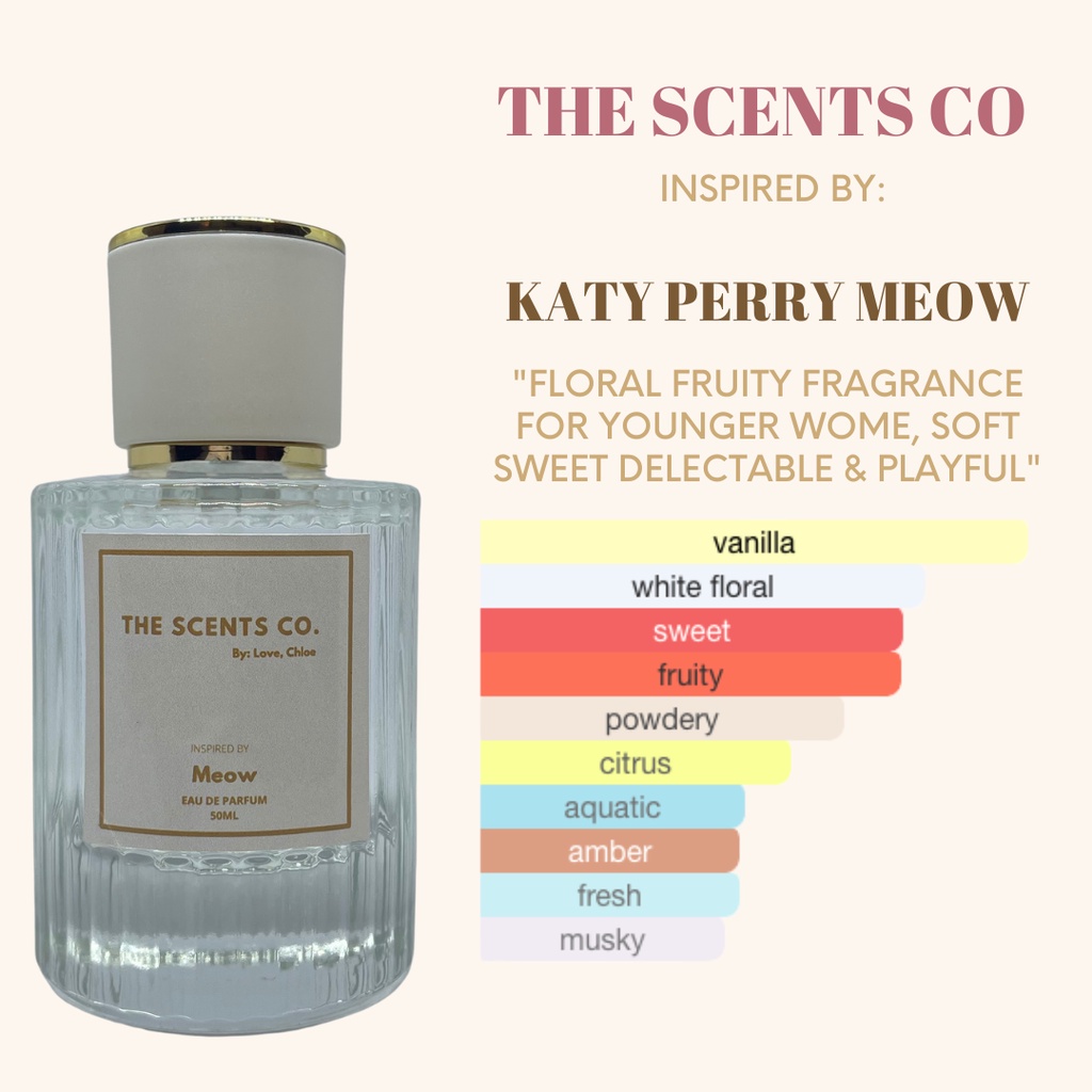TSC Meow Inspired Perfume | Shopee Philippines