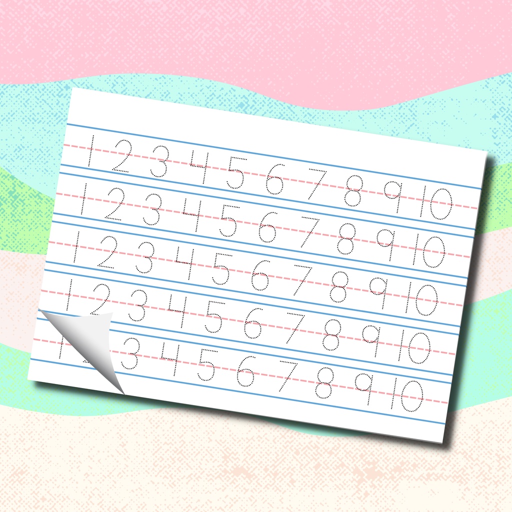 Personalized Name Tracing Pad Activities Alphabet, Numbers, Name, Shape ...