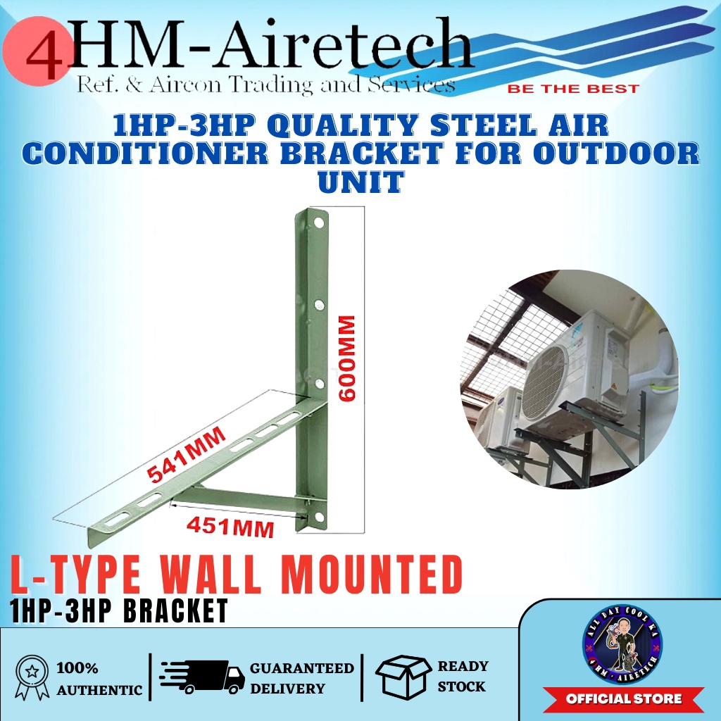 FOURHM 1HP to 3HP Quality Steel Air Conditioner Bracket For loading Air ...