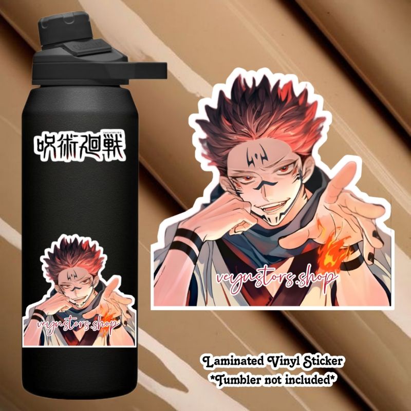 JUJUTSU KAISEN SUKUNA LAMINATED VINYL STICKER | Shopee Philippines