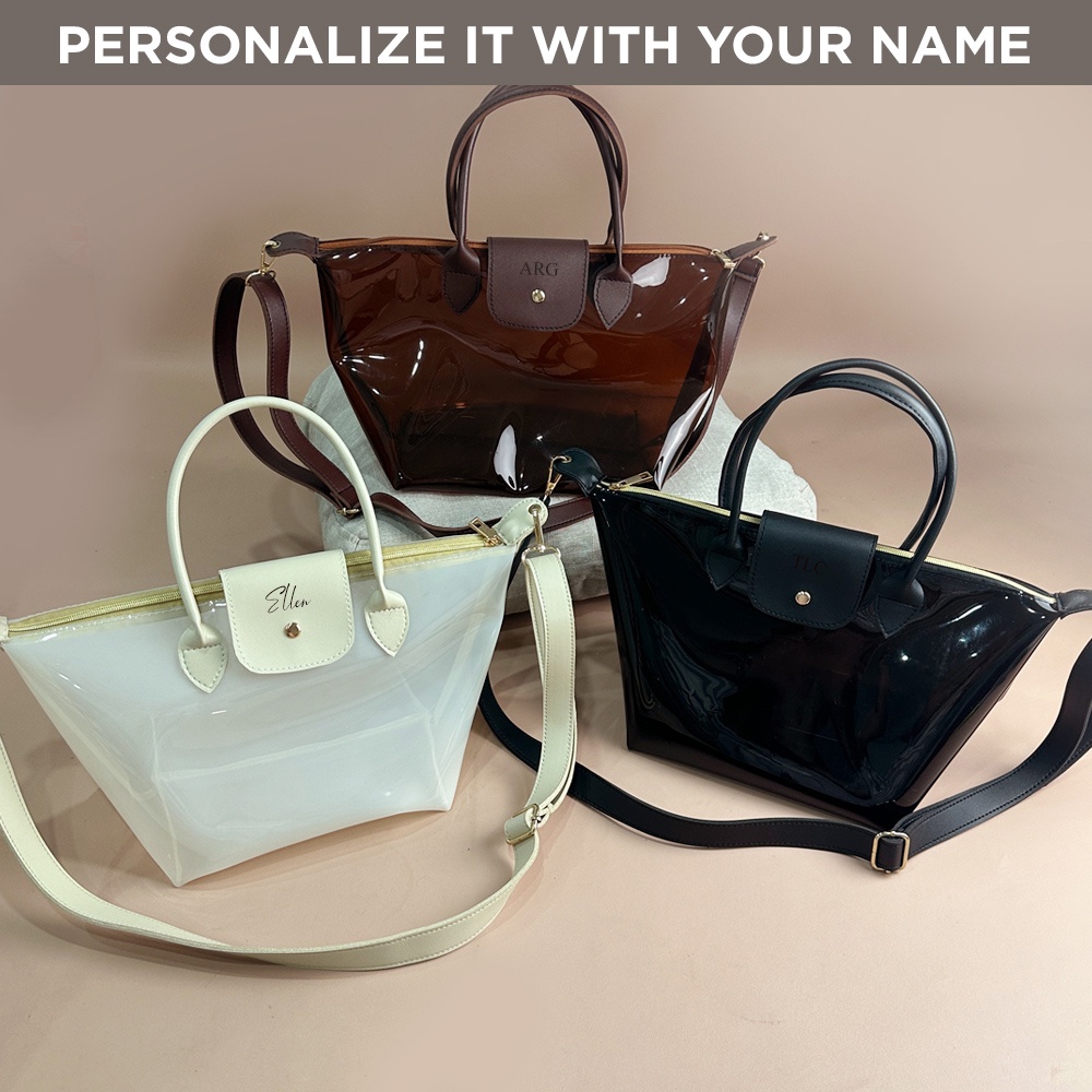 AmberMNL EMMA Jelly Bag with personalized name | Shopee Philippines
