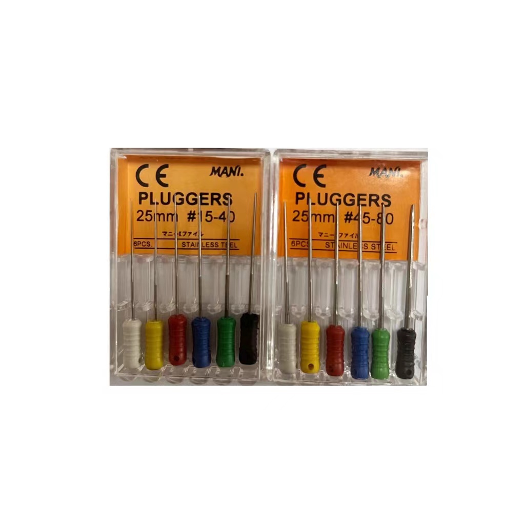 25mm Stainless Steel Dental Pluggers Hand Pluggers Endo Handuse Root ...
