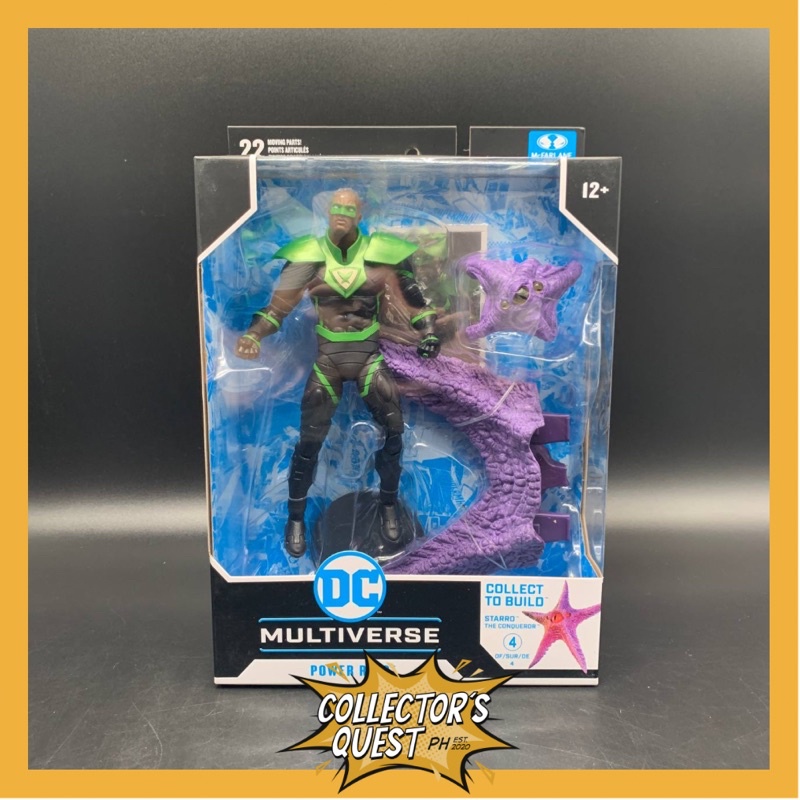 DC Mcfarlane Starro Crime Syndicate Wave Power Ring Figure | Shopee ...