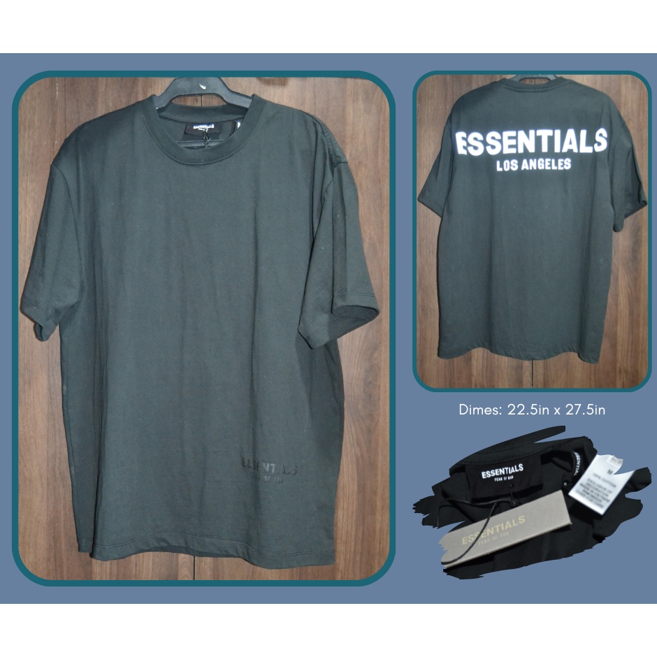 Essentials Fear of God FOG Reflective Shirt | Shopee Philippines