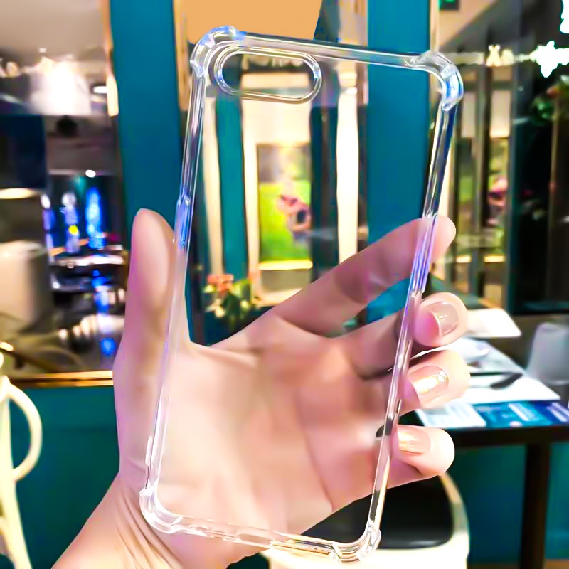 OPPO Shockproof Clear phone case A5S A3S A52 A92 A15 A95 A94 A71 A37 A38 A59 A9 RENO A17 A96 A78 ...