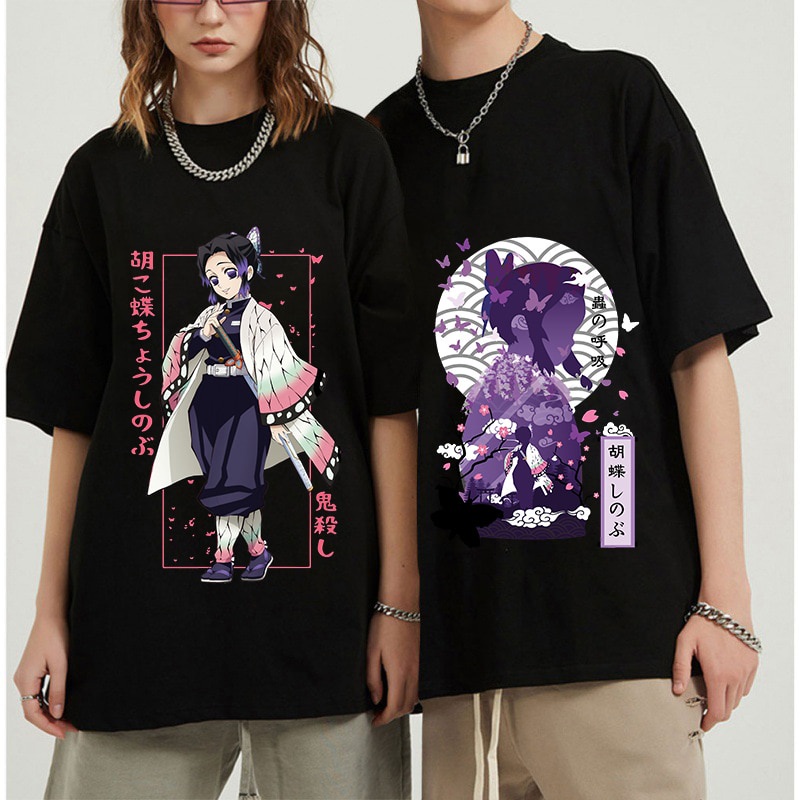 Japanese Anime Demon Slayer T Shirt Unisex Tanjirou Kamado Graphic Tee ...