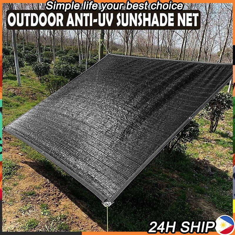 Garden Net Sun shade Outdoor Black Anti-UV Sunshade Net Heat Insulation ...