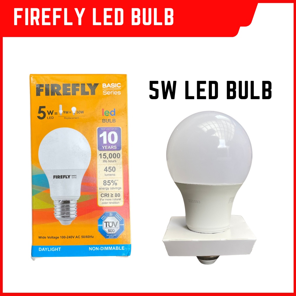 Firefly Bulbs LED (Available in 5 watts, 7 watts or 9 watts) | Shopee ...