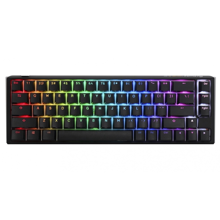 Ducky One 3 SF [BLACK/WHITE] - 65% Hotswap RGB Double Shot PBT QUACK ...