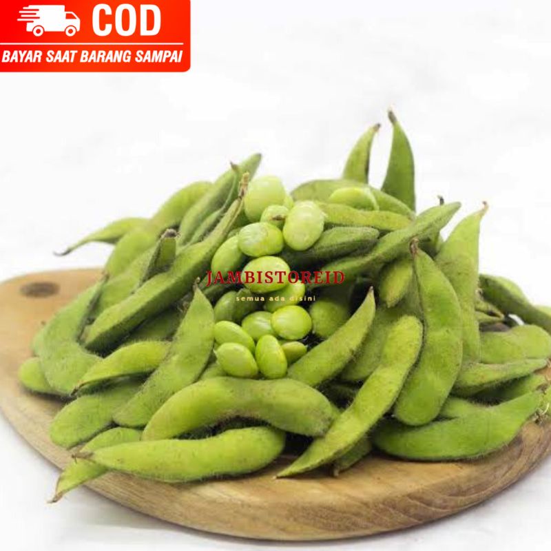 (JAMBISTOREID) Choose INSTANT DELIVERY Fresh Edamame Beans 500grams ...
