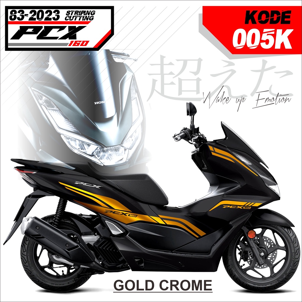 Sticker Striping lis cutting HONDA PCX ALL NEW 160 HONDA PCX 160 Code ...