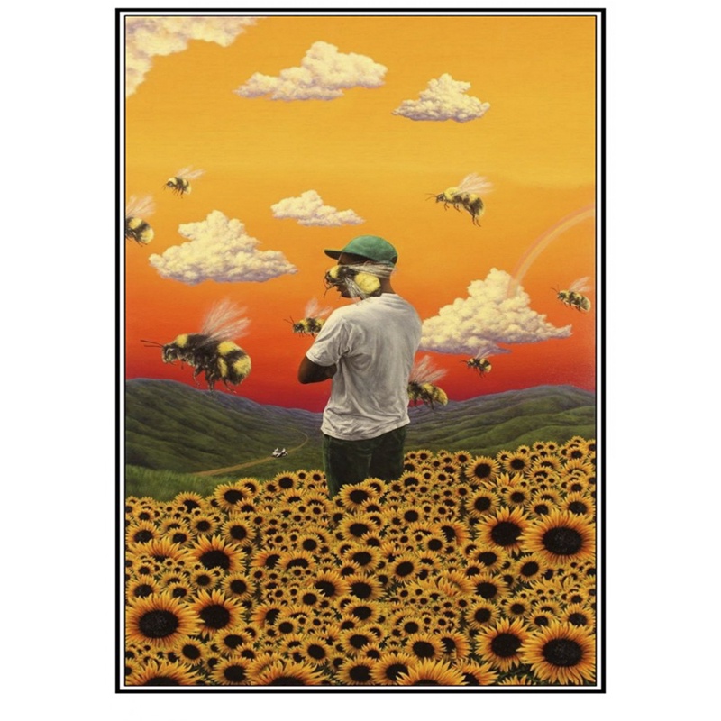 Rap singer Taylor, creator, flower boy poster, high definition copper ...