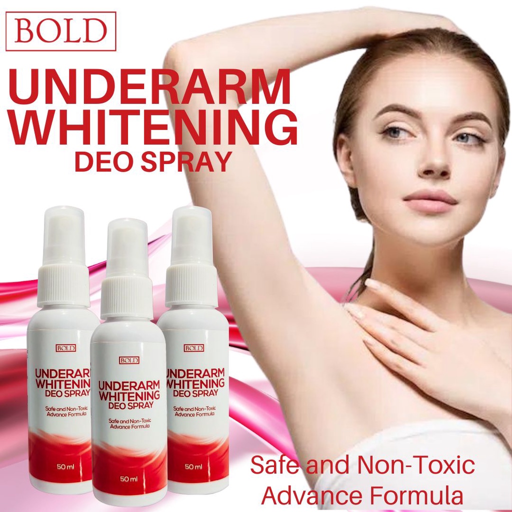 UNDERARM WHITENING DEO SPRAY 50ML | SAFE AND NON-TOXIC ADVANCE FORMULA ...