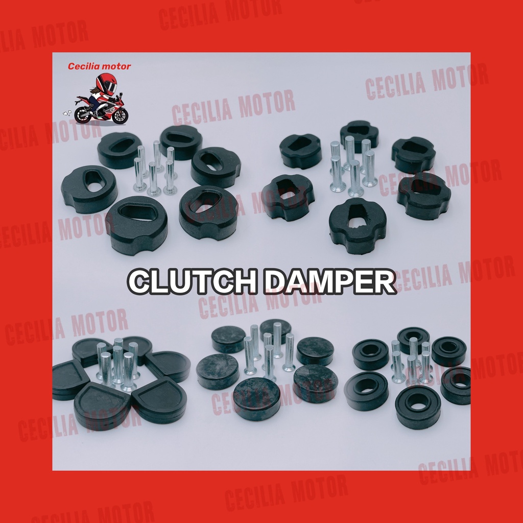 MOTORCYCLE PARTS CLUTCH DAMPER FOR XRM TMX RS-100 HD3 GP-125 | Shopee ...