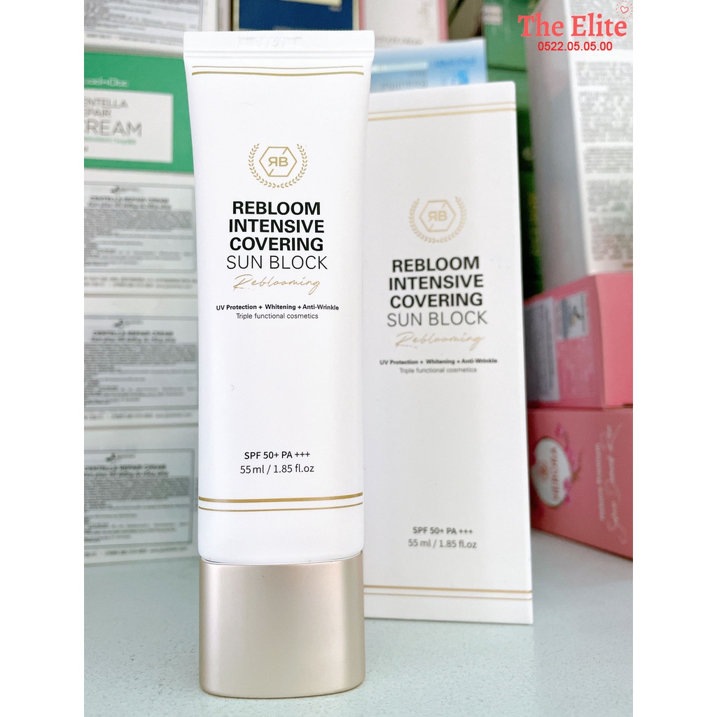 Rebloom Stem Cell Sunscreen SPF50+ 55 ml | Shopee Philippines